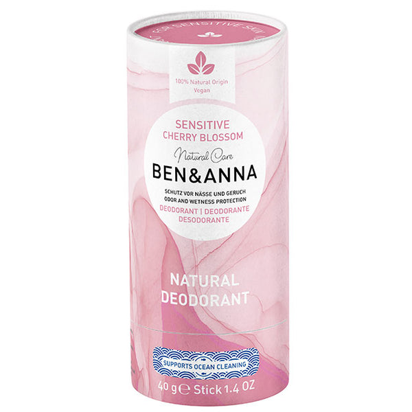 Ben & Anna Sensitive Deodorant Cherry Blossom | Vegan Deodorant – All ...